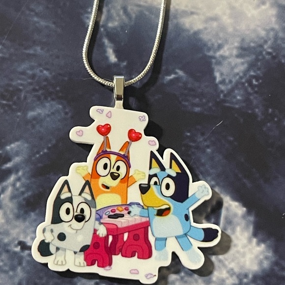 Jewelry | Bluey Necklace | Poshmark